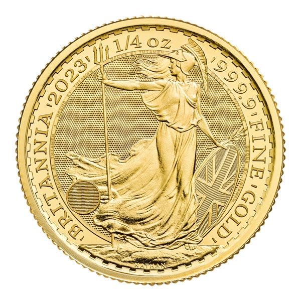 Buy 2023 Great Britain 1/4 Oz Gold Britannia Type 1 (BU) | Monument ... Buy 2023 Great Britain 1/4 Oz Gold Britannia Type 1 (BU) | Monument ...